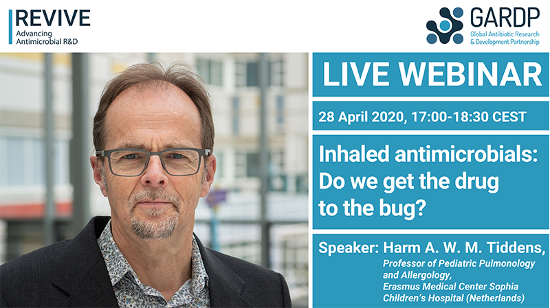 Webinar: Inhaled antimicrobials: Do we get the drug to the bug? | GARDP