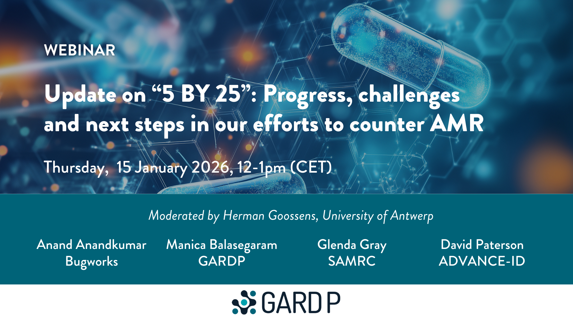 Webinar – Update on “5 BY 25”